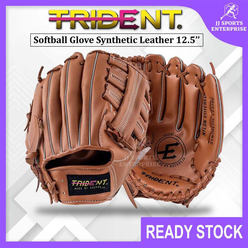 Trident T40 T-40 Softball (Senior) Glove Synthetic Leather 12.5 ...