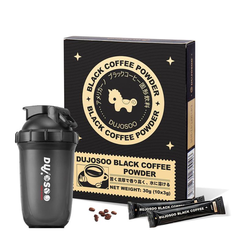 DUJOSOO Sugar-Free Black Coffee 30g (3g x10 Sticks) Made fro - TikTok Shop