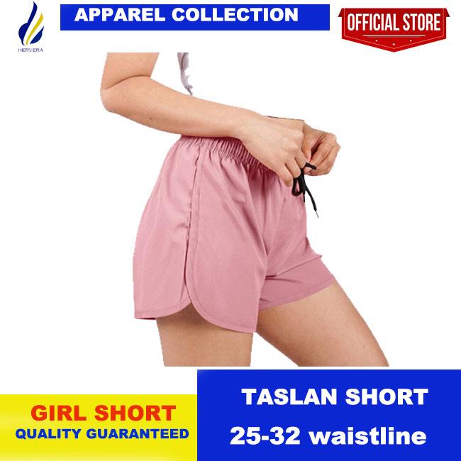 Taslan Girl Pambahay Sports Summer Short for Ladies Women Adult ...
