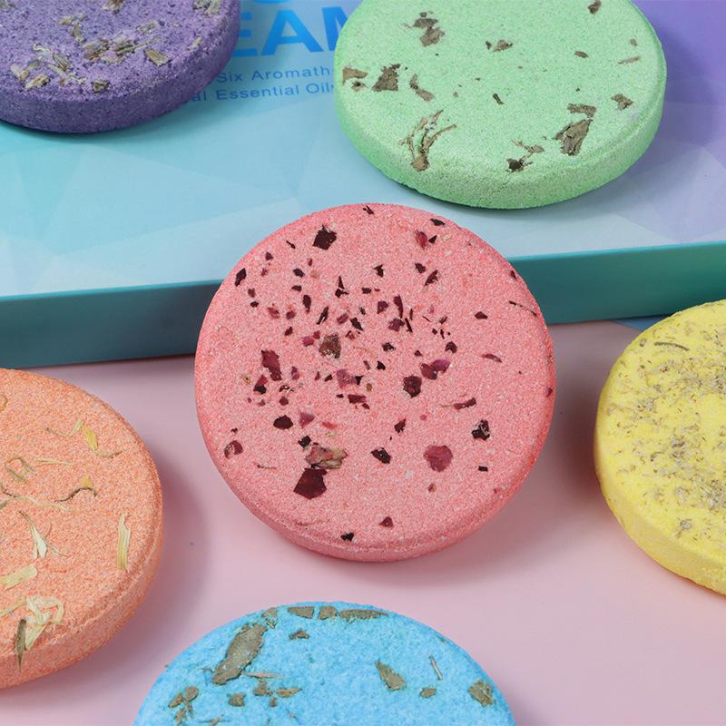 Aromatherapy Oil Shower Piece Dried Flower Lavender Bath Piece - TikTok ...