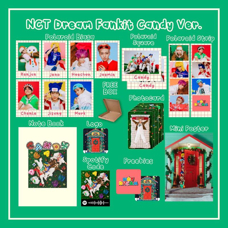 K-POP NCT DREAM CANDY VER. MINI FANKIT / FANKIT NCT DREAM CANDY - Shop ...