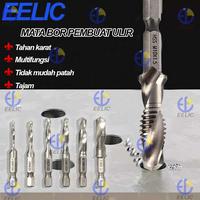 Jual EELIC MAB-ULIR MATA BOR 1SET ISI 6PCS PEMBUAT ULIR DRAT BAHAN BAJA ...