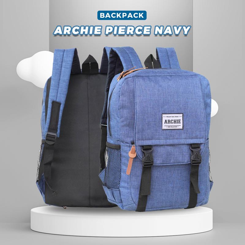 Tas Ransel Sekolah Laptop Archie Logo Tengah Kuliah Backpac - Shop ...