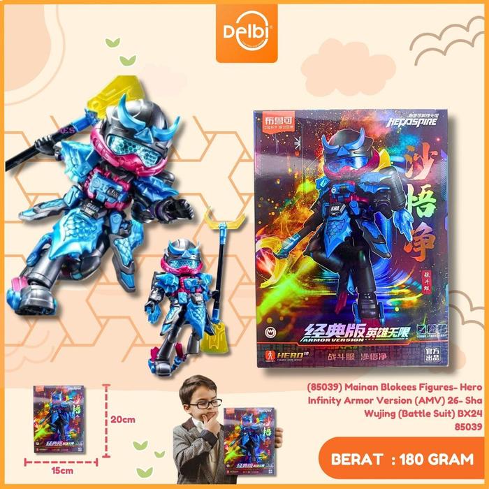 Jual (85039) Mainan Blokees Figures- Hero Infinity Armor Version (AMV ...