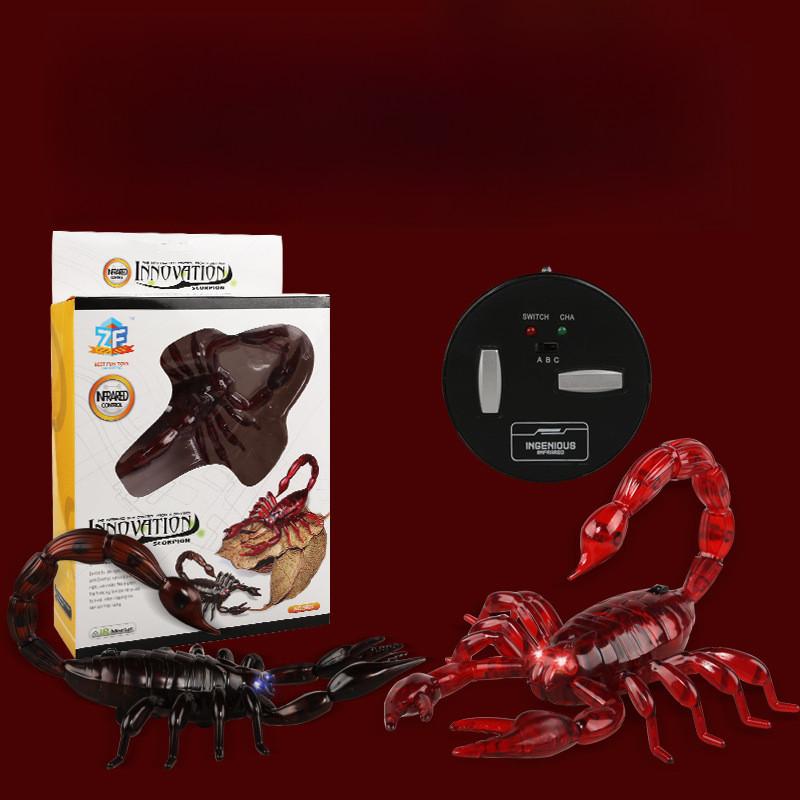 Tricky simulation infrared electric scorpion toy infrared realistic ...