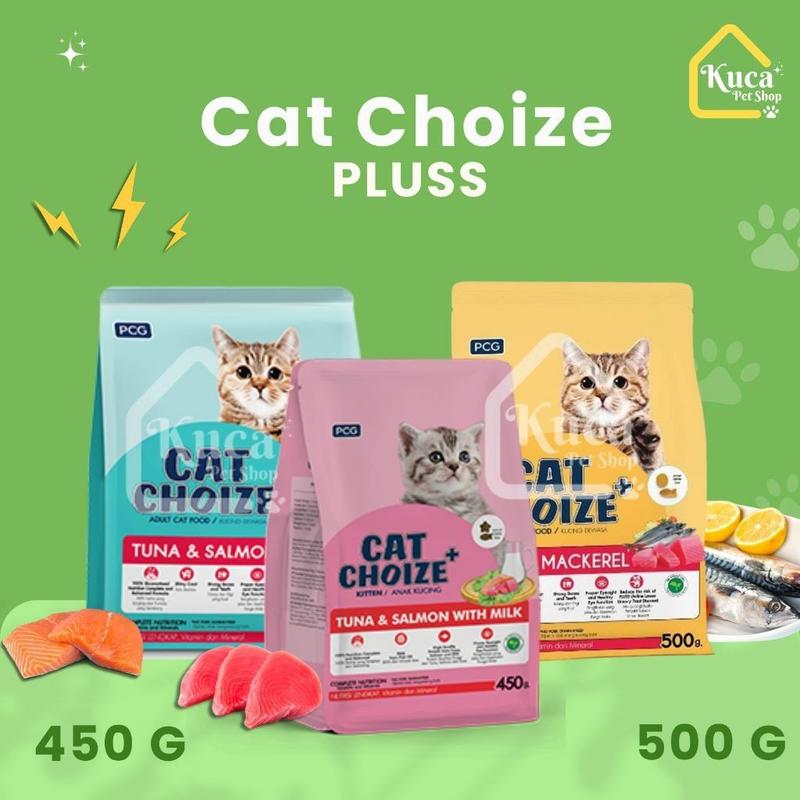 Cat Choize Plus 500gr Makanan Kucing Adult Kitten Tuna 450g CatChoize ...