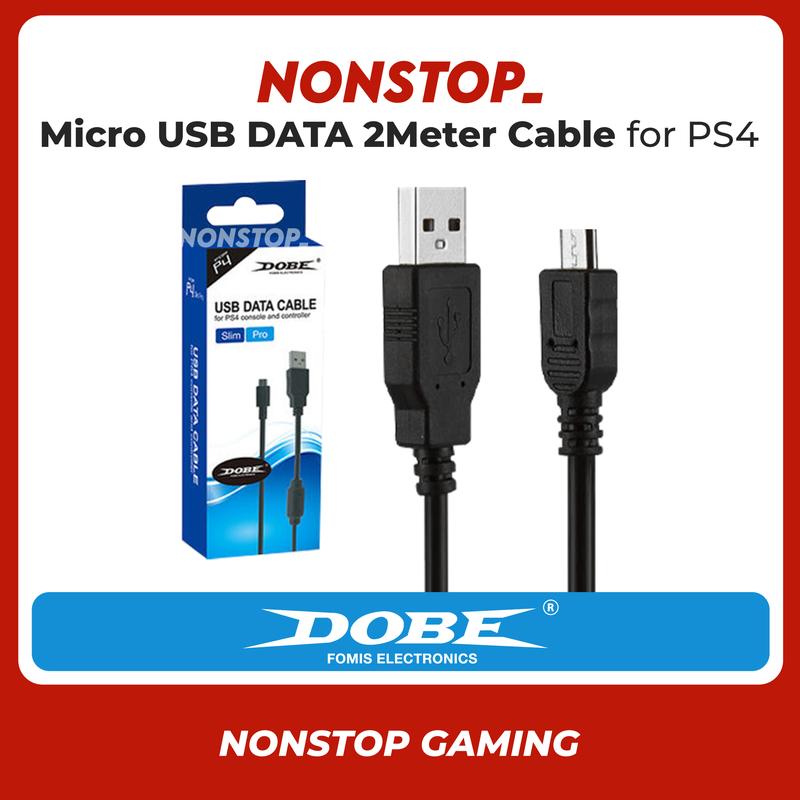 DOBE PS4 Cable DualShock4 Controller Micro USB Data Cable 2 Meter ...