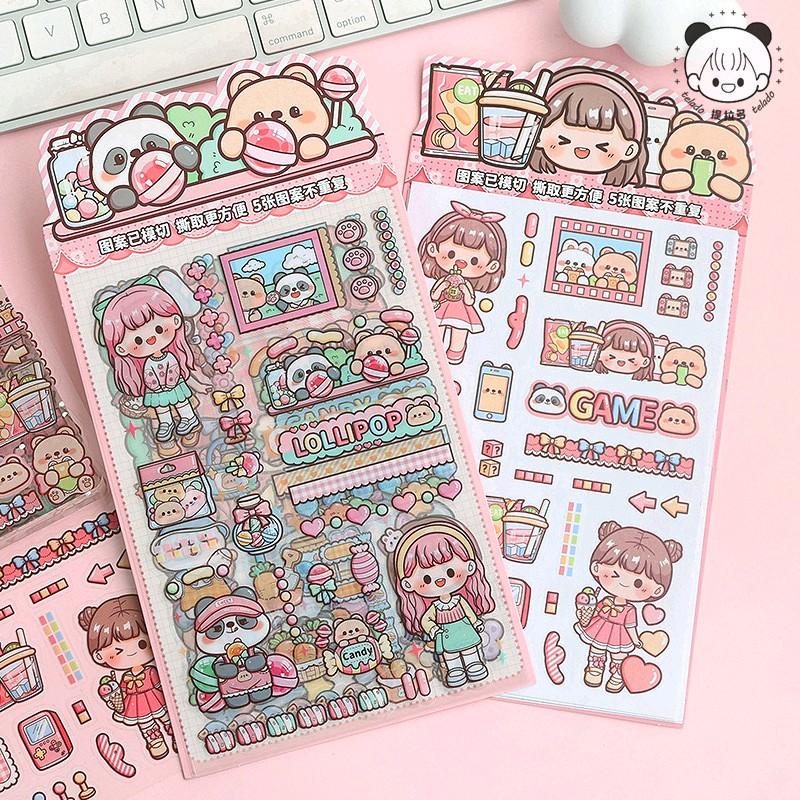 Telado Dodojam Cutie Girl Series 2 Stickers - TikTok Shop Malaysia