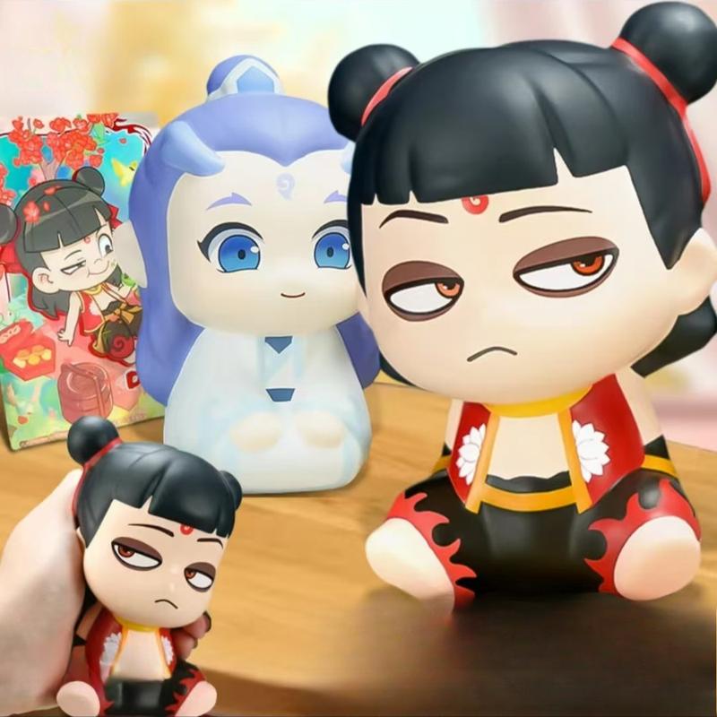 Nezha 2 Same Trendy Cute Nezha Aobing Pinching Toy Cartoon Stress ...