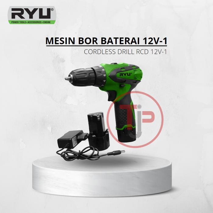 Jual RYU - MESIN BOR BATERAI / CORDLESS DRILL RCD 12V-1 - Kab. Bekasi ...