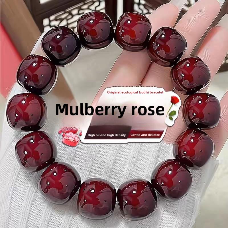 Bodhi Root, Mawar Mulberi, Jed Putih Vermilion, Gelang Saiz Besar ...