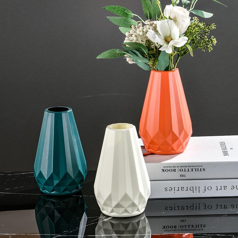Plastic Flower Vase Nordic Vases for Flowers Creative Spiral - TikTok ...