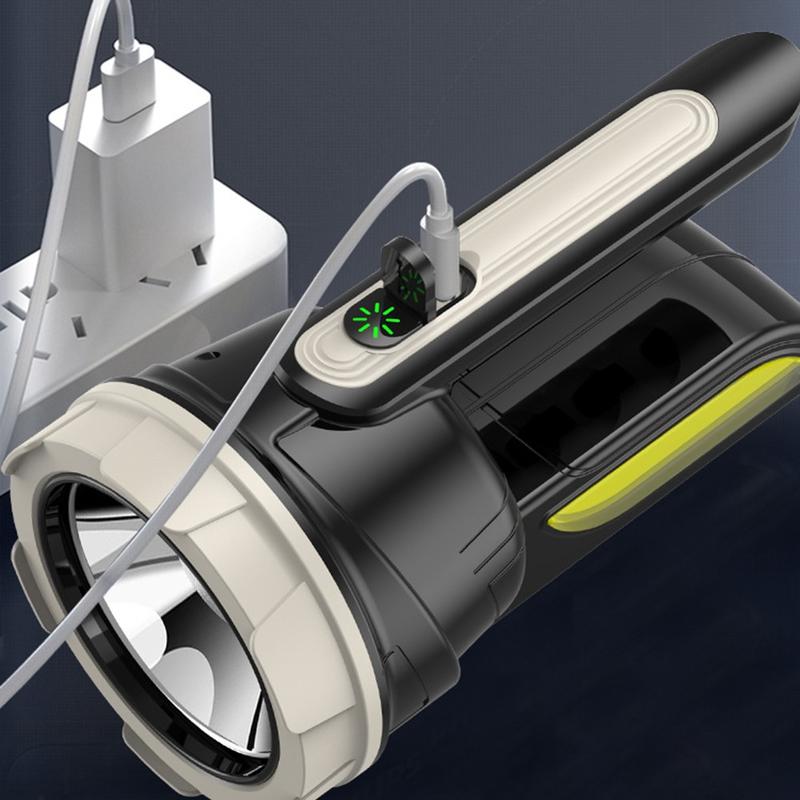 High Power LED USB Rechargeable Portable Flashlight - TikTok Shop Singapore
