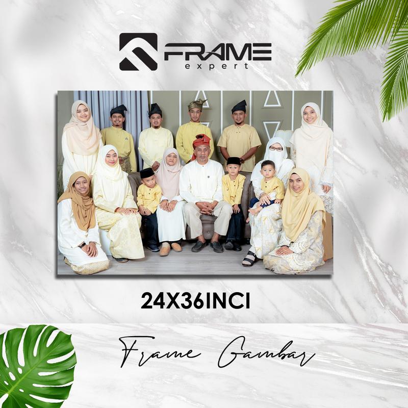 FRAME GAMBAR PELBAGAI SAIZ [UV PRINTING] - TikTok Shop Malaysia