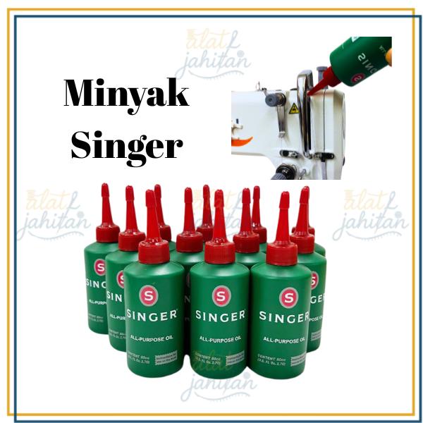 minyak mesin singer mudah alih/singer all purpose oil/minyak - TikTok ...