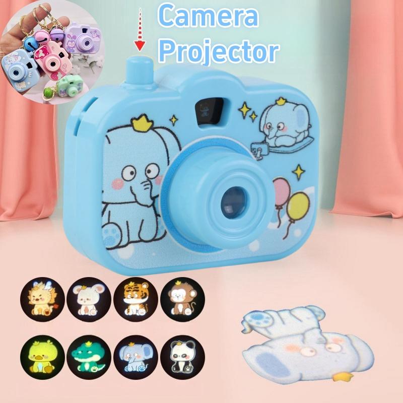 1/3pcs Camera Projector Toy Pendant Creative Simulation Animals ...