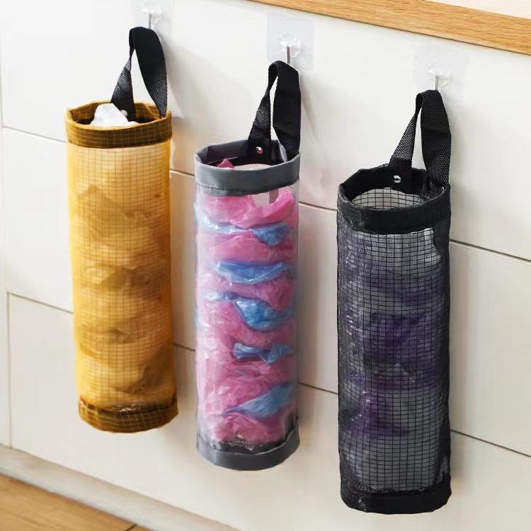 Hanging Storage Bag Plastic Bag Garbage Bag Kitchen Organize - TikTok ...
