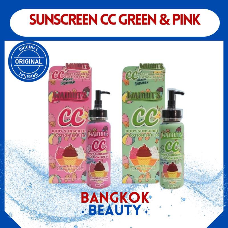 Walnut CC Sunscreen Lotion Tone Up CC Spf 50 | Sunscreen Ton - Shop ...