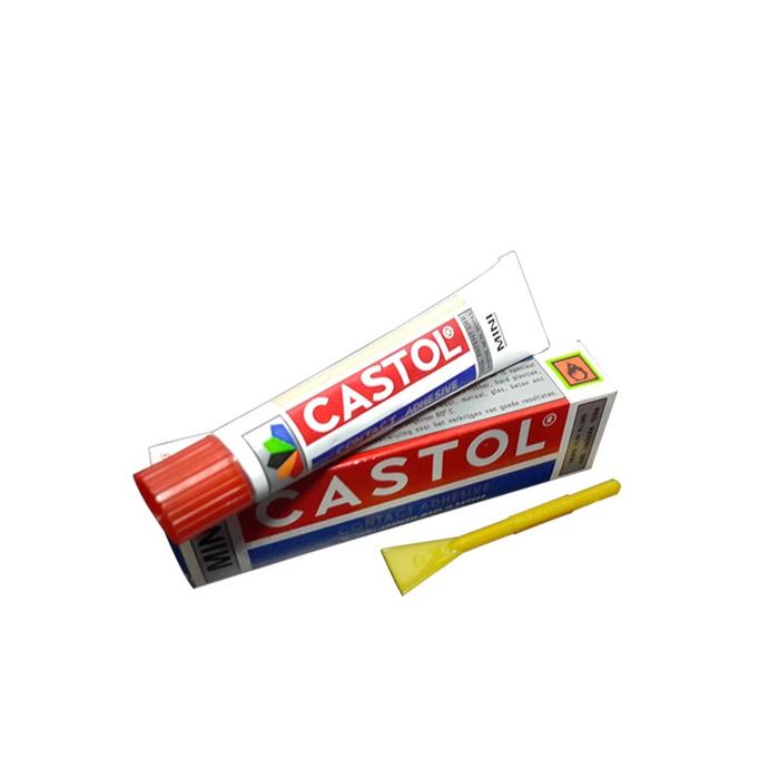 Jual 1 Lusin Lem Castol Contact Adhesive Tube Mini 14cc - Jakarta Pusat ...
