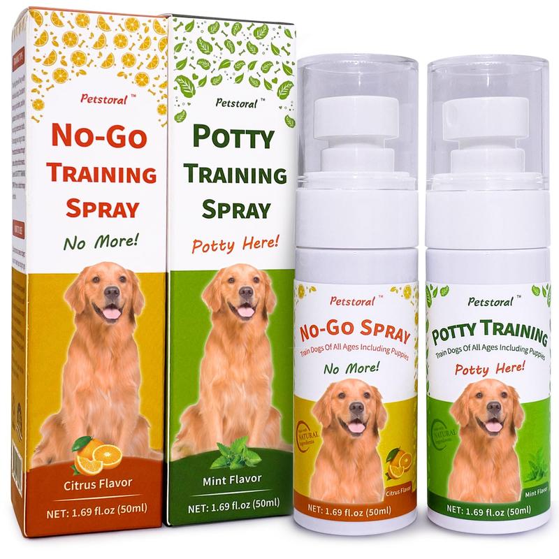 Petstoral Pet No-Go & Puppy Potty Training Spray - Pet Deterrent Spray ...