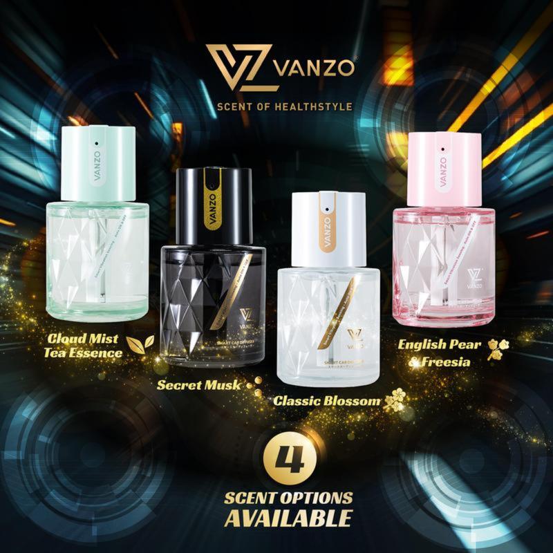 VANZO Smart Car Diffuser Or Refill Pack (Secret Musk/Classic - TikTok ...