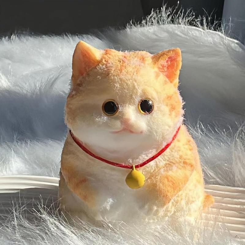 Big taba Squishy Cat, Handmade Squishy Cat for Adult/Kids, Stress ...