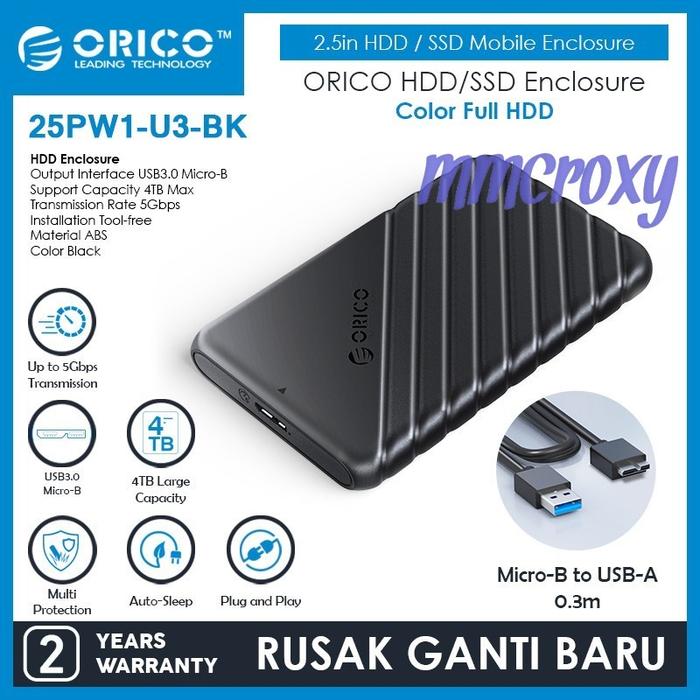 Promo Orico 25PW1-U3 Casing Hardisk External HDD Enclosure Case 2.5 ...