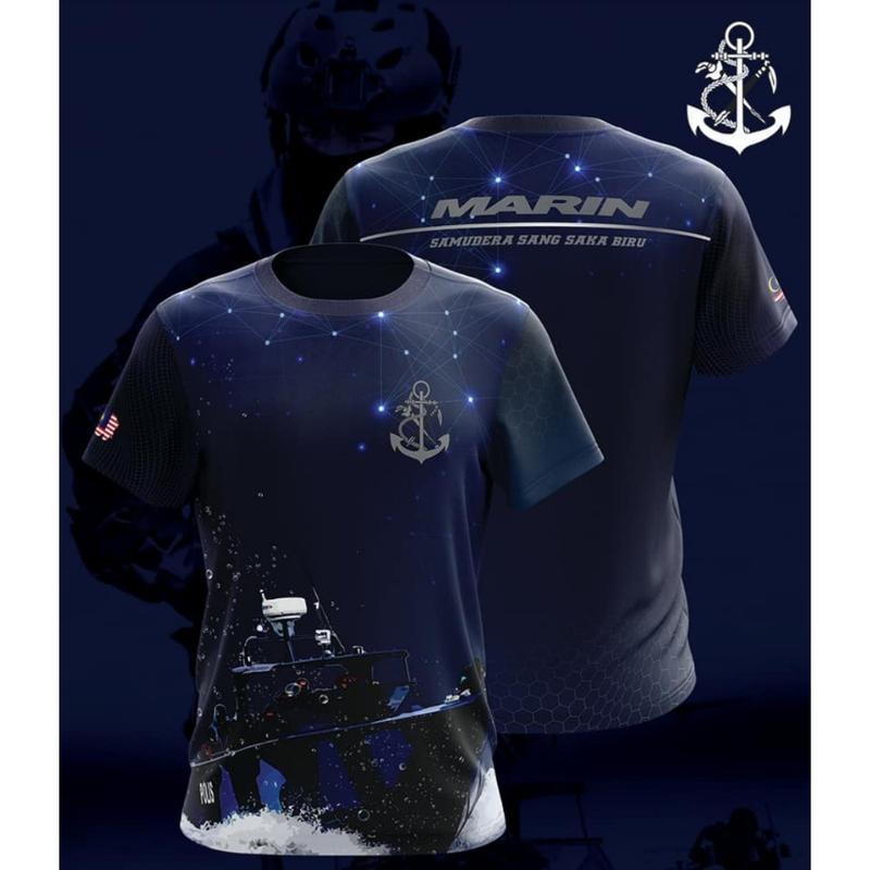 Baju Polo Jspt, Pembantu Skuad Pdrm Malaysia, Reka Bentuk Marin ...