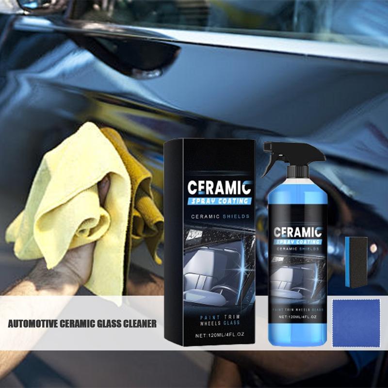 Ceramic Glass Cleaner Windshield 120ml Powerful Auto Glass - TikTok ...