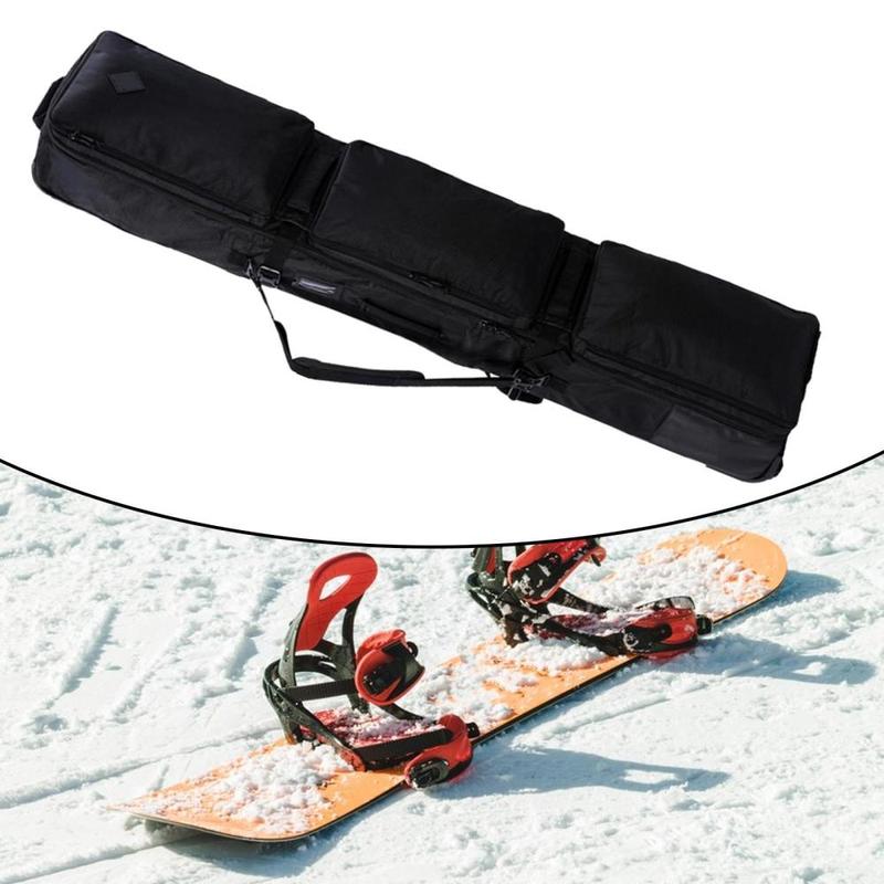 Ski Bag Storage Bag with Carrying Handle Double Shoulder Padded ...