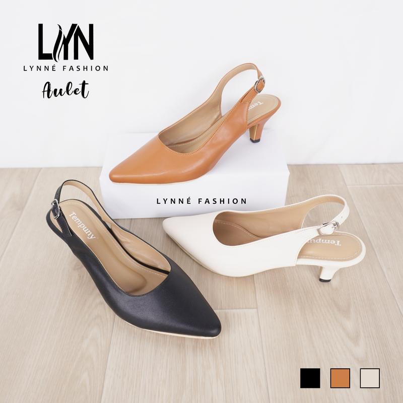 Lynne Sendal Heels Aulet Hak Lancip 5 Cm Wanita Sandal - Shop | Tokopedia