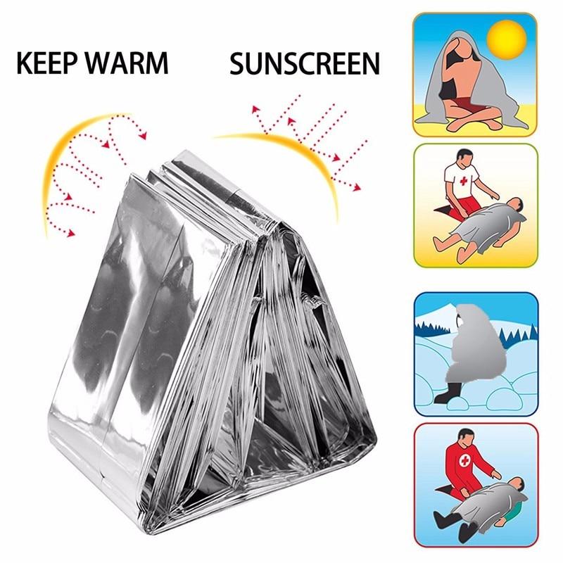 [YYY]Folding Blanket 210cm*130cm Silver/Gold Shelter Outdoor - TikTok ...