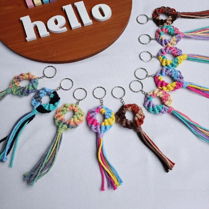 Gantungan Kunci Macrame / Gift / Souvernir Hiasan Souvenir Tali - Shop ...