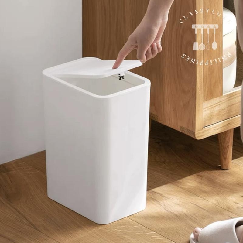 Classy Luxe 8.5L Trash Can Garbage Can Household Kitchen Bathroom ...