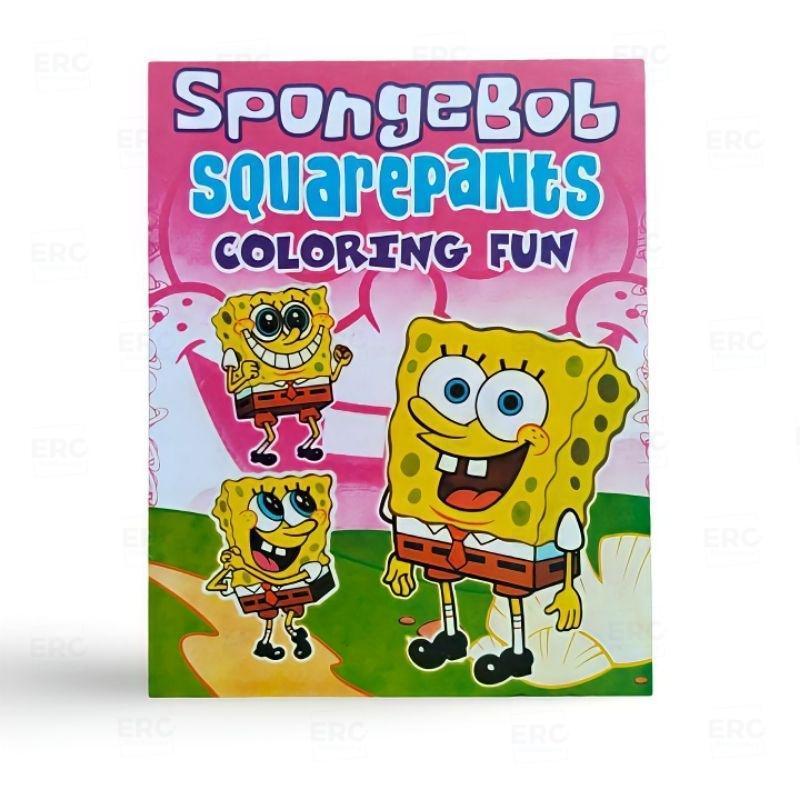 SpongeBob Coloring FUN Big Book 12-Sheets Kids Activity Crayon - TikTok ...