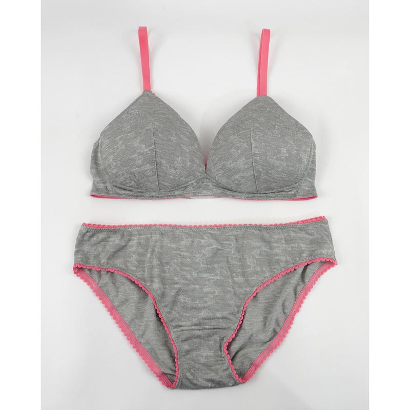 Bra Set Wanita Tanpa Kawat Busa Tipis VALERIE Full Cup Pakaian - Shop ...