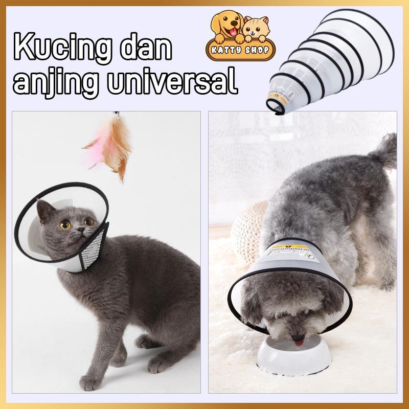 Kerah kucing penutup pelindung corong kucing pelindung leher - Shop ...