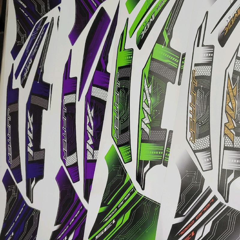 STICKER EXCITED JUPITER MX EDITION JMX LC135 V2 / V6 / V7 MOTOR ...
