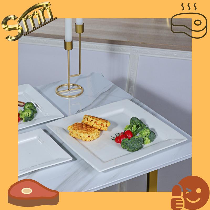 Square Flat Plate Porcelain ( Pinggan Rata Segi Empat Seramik) SIZE: 8 ...
