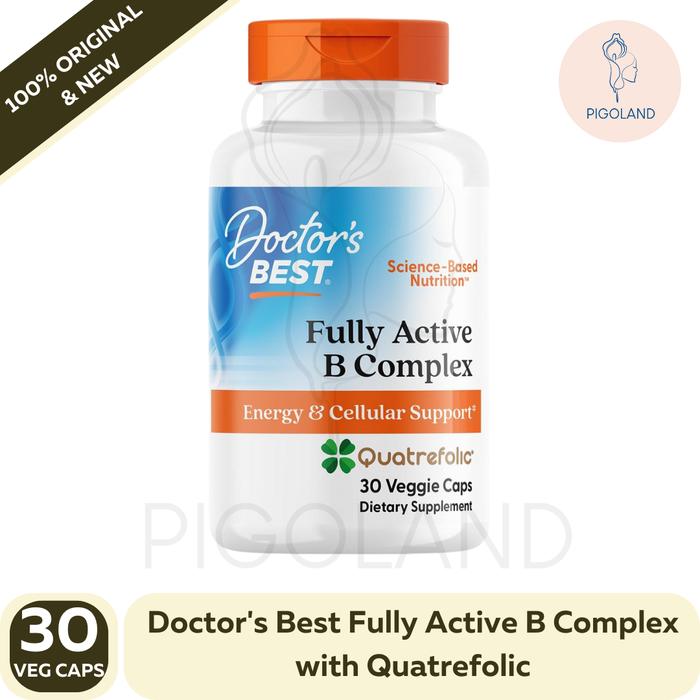 Jual Dr Doctor Doctor's Best Fully Active B Complex Vit B Energy ...