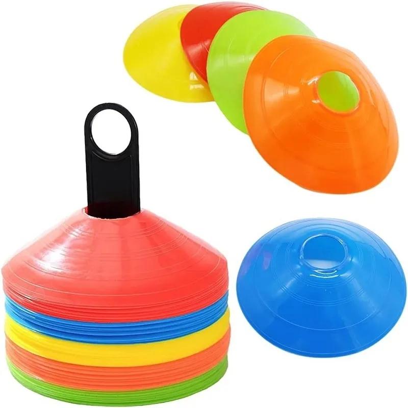 Soccer Disc Cone Set Football Agility Training Saucer Cones Marker ...