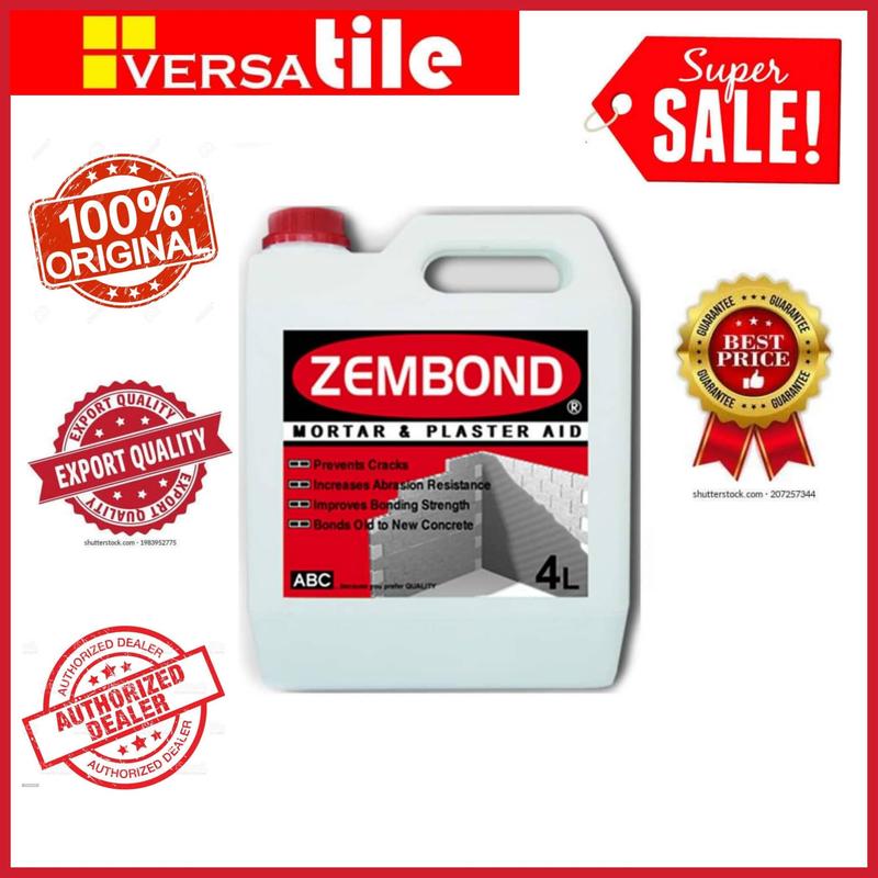ABC Zembond 4L Mortar and Plaster Aid - TikTok Shop Philippines
