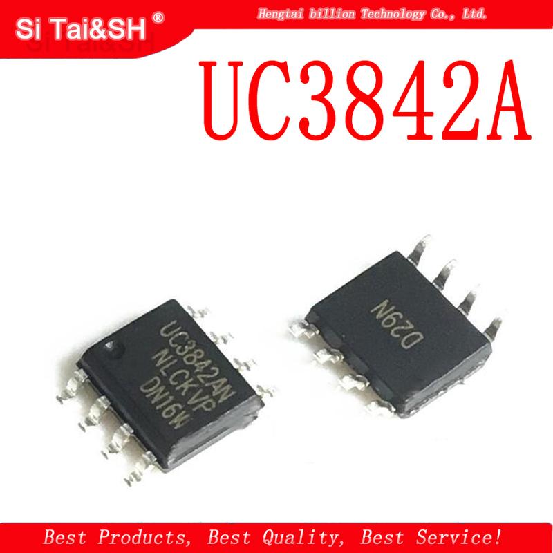 10PCS UC3842A SOP8 UC3842 SOP UC3842B SOP-8 SMD new and original ...