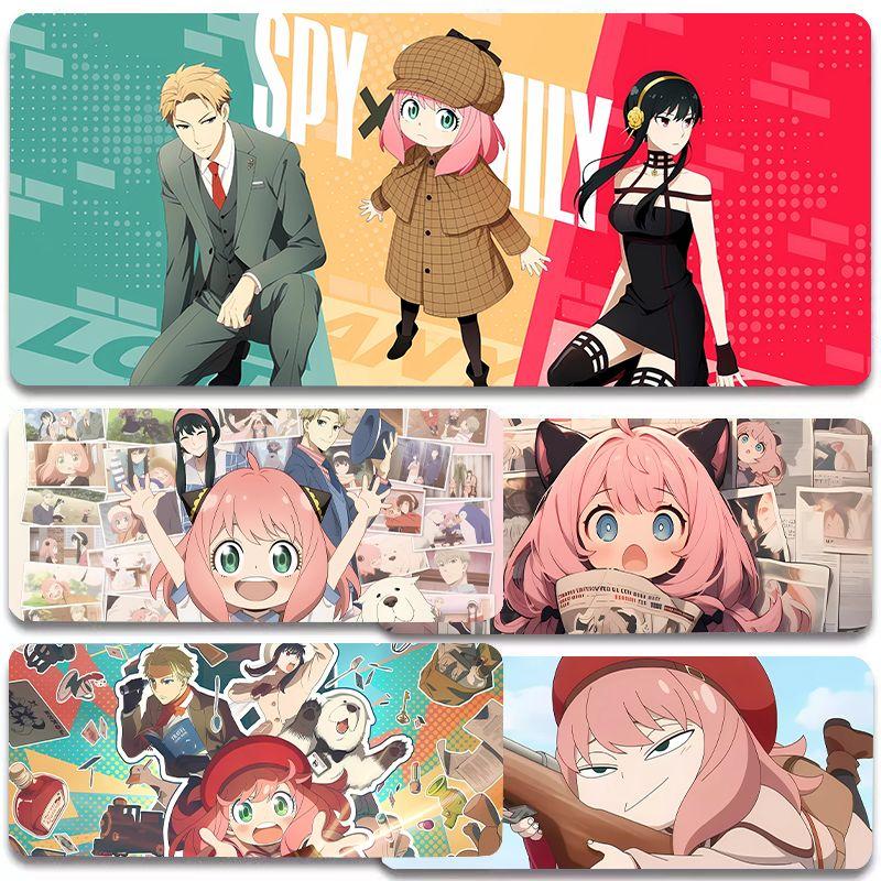Mouse Pads Anime SPY×FAMILY Anya Forger Yor Loid Extra Large - TikTok ...