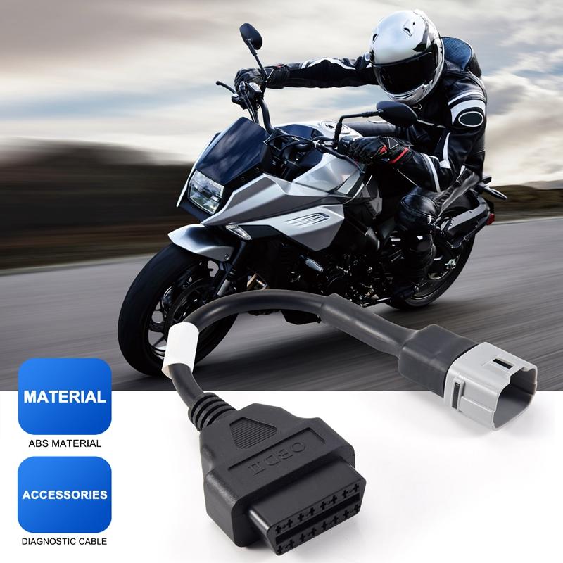 OBD Motorcycle Cable for Suzuki 6 Pin Plug Cable Diagnostic Cable ...