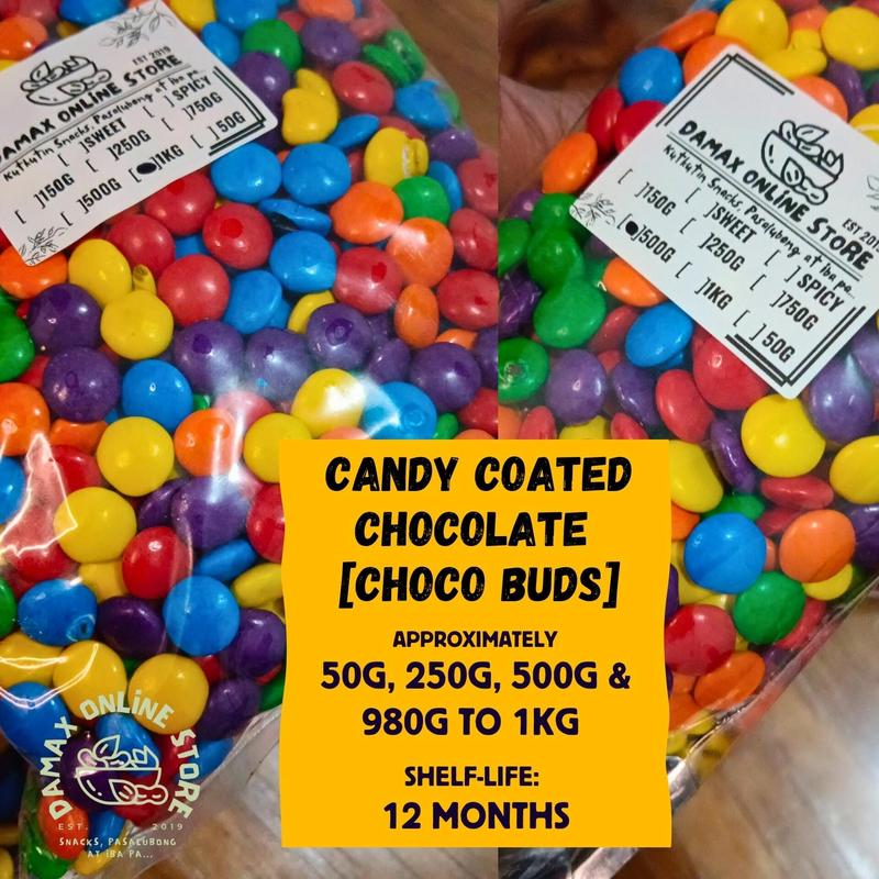 CANDY COATED CHOCOLATE BUDS (NIPS) KUTKUTIN SNACKS IN 250G, 500G ...