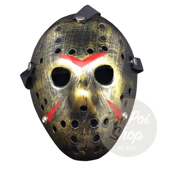 Jual Topeng Jason Serial Killer Halloween Cosplay Mask Seram Prank ...