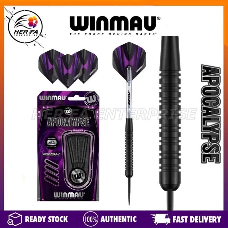 WINMAU Apocalypse Steel Tip Darts Brass Black Coated Dart Se - TikTok ...