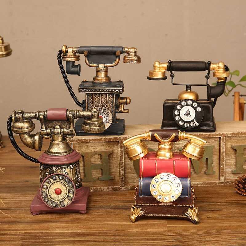 Hiasan Telefon, Gaya Lama Nostalgia Retro, Model Telefon Kreatif ...