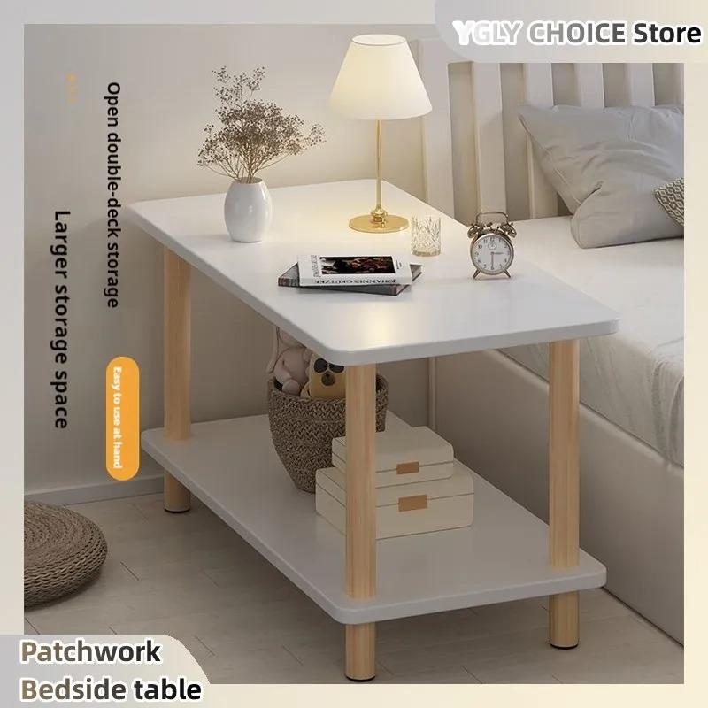 Joinery Bedside Table All Solid Wood Simple Modern Bedroom Nordic Log ...
